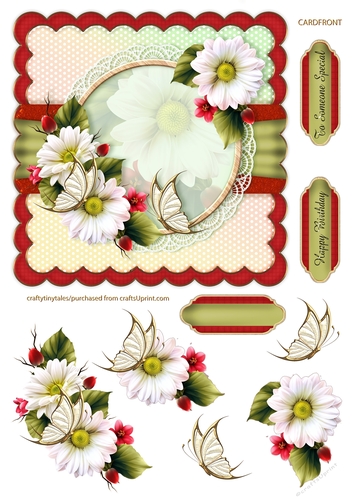 Flora Quick Card -1 - CUP963017_1784 | Craftsuprint