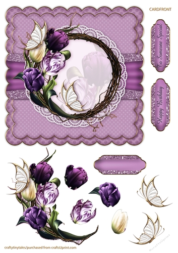 Flora Quick Card -5 - CUP963021_1784 | Craftsuprint
