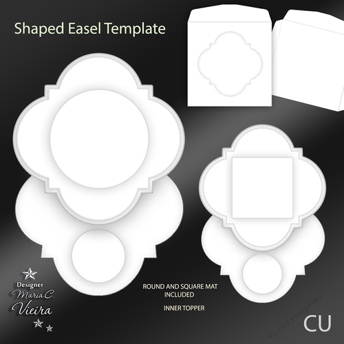 Shaped Easel Template CU-Kit - CUP978300_1784 | Craftsuprint