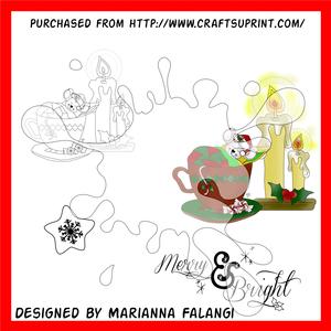 Robin Digital Stamp and Sentiment - CUP566706_2134 | Craftsuprint