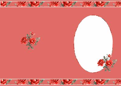 Red Roses Insert - CUP20598_20 | Craftsuprint
