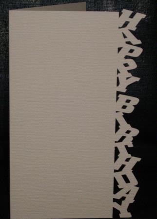 Happy Birthday Card Edge - CUP699954_20 | Craftsuprint