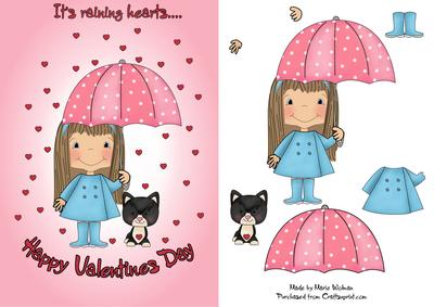 It's Raining Hearts - CUP390672_1294 | Craftsuprint