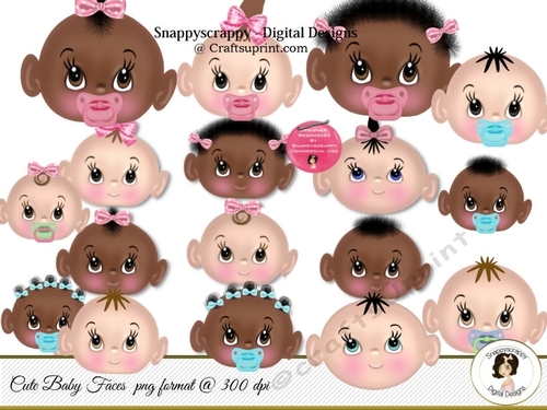 Baby Faces - CUP759912_1294 | Craftsuprint