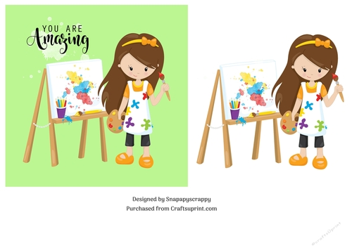 You Are Amazing Kids Card - CUP974862_1294 | Craftsuprint
