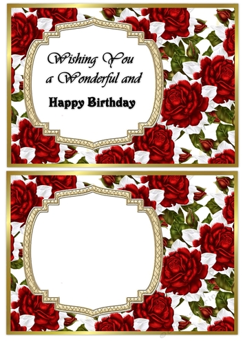 Romantic Roses Inserts - CUP1020446_936 | Craftsuprint