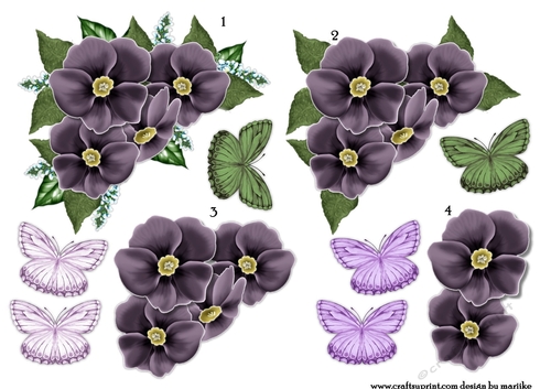 Spring Flowers Step By Step - CUP1032228_936 | Craftsuprint