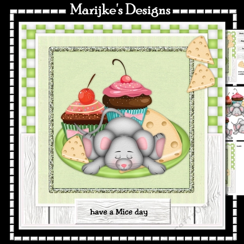 Have a Mice Birthday Mini Kit - CUP1038607_936 | Craftsuprint