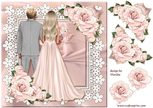 Quick Card Wedding 3 - CUP1160451_936 | Craftsuprint