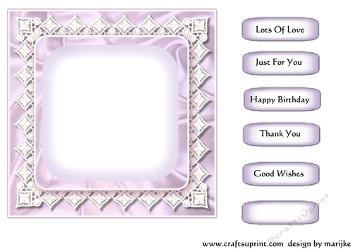 Beautiful Card Topper Or Insert - CUP1166040_936 | Craftsuprint