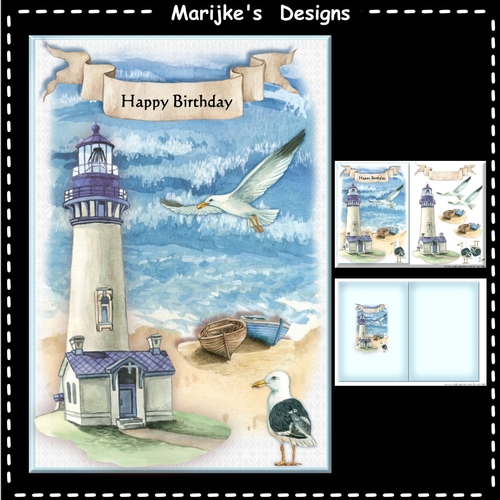 A5 Seaview Mini Kit - CUP1185579_936 | Craftsuprint