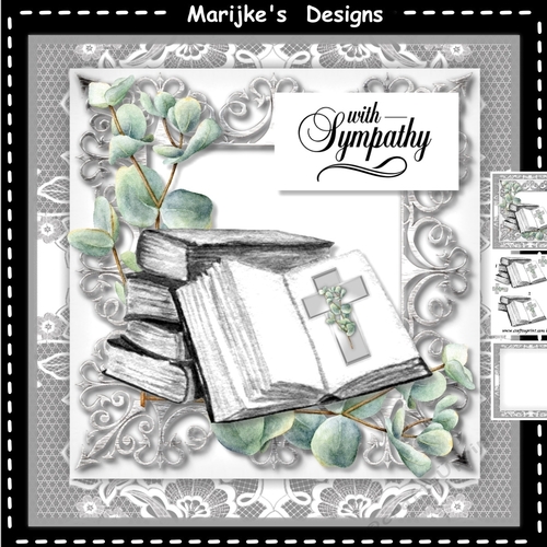 Sympathy Book Mini Kit - CUP1187366_936 | Craftsuprint