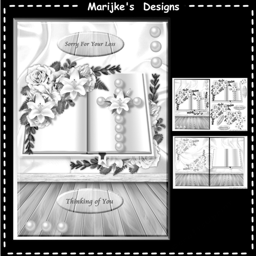 A5 Sympathy Book - CUP1188262_936 | Craftsuprint