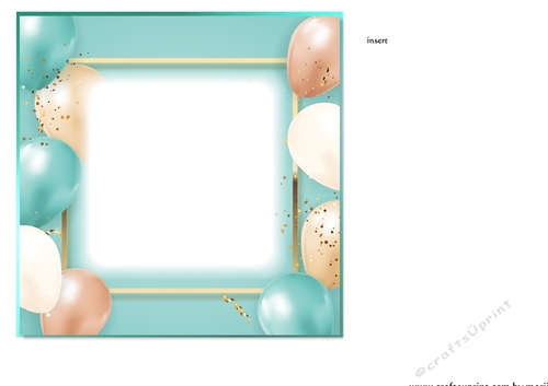 Special Cake Quick Card Insert - CUP1200488_936 | Craftsuprint
