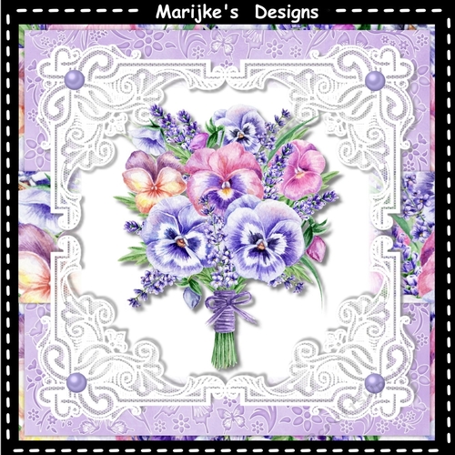 Violets Mini Kit - CUP1204830_936 | Craftsuprint