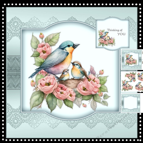 Precious Birds Mini Kit - CUP1257675_936 | Craftsuprint