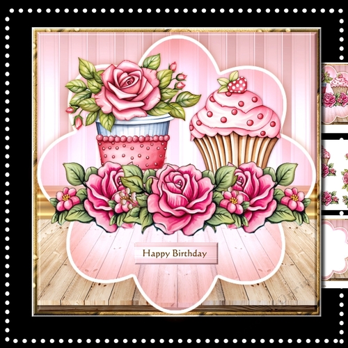 Birthday Cupcakes Mini Kit - CUP1267192_936 | Craftsuprint