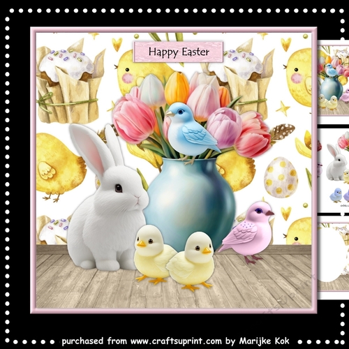 Happy Easter Mini Kit - CUP1286954_936 | Craftsuprint