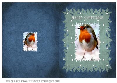 Robin Cut and Fold - CUP261524_936 | Craftsuprint