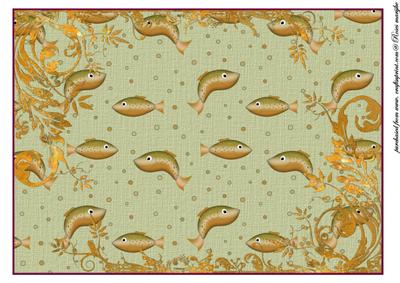 Gone Fishing Backing Paper - CUP339363_936 | Craftsuprint