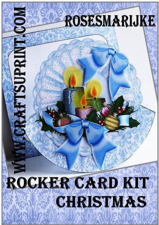 Rocker Card Kit Christmas - CUP352918_936 | Craftsuprint