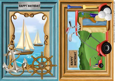 Male Card Toppers - CUP376732_936 | Craftsuprint