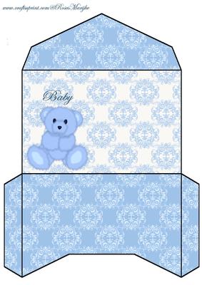 Envelop Baby Boy - CUP482386_936 | Craftsuprint