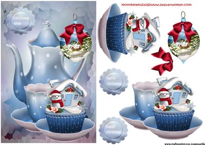 Christmas Tea Time - CUP483127_936 | Craftsuprint