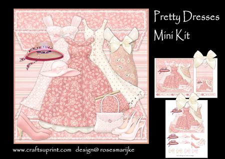 Pretty Dresses Mini Kit - CUP596731_936 | Craftsuprint