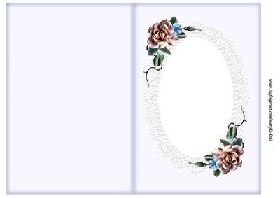 Insert Roses & Lace Lavender - CUP668845_936 | Craftsuprint