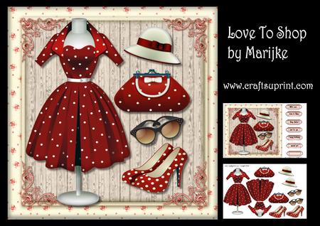 Love to Shop Mini Kit - CUP674402_936 | Craftsuprint