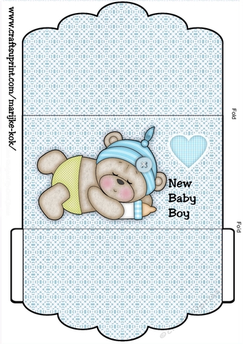 Money Envelop new baby Boy - CUP716668_936 | Craftsuprint