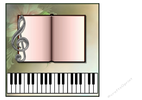 Backing Paper Music 4 - CUP749961_936 | Craftsuprint