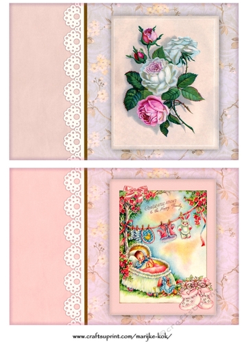 Cute card Toppers Vintage - CUP762738_936 | Craftsuprint