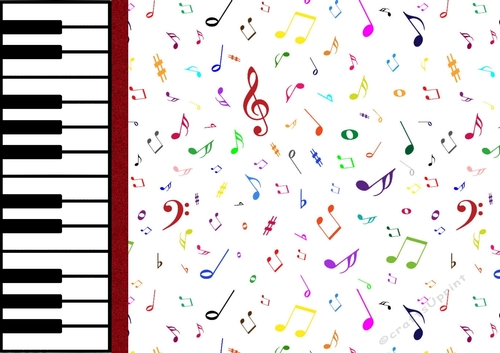 A4 Music background 4 - CUP770547_936 | Craftsuprint