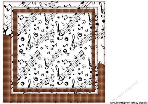 Backing Paper Music 4 - CUP791362_936 | Craftsuprint