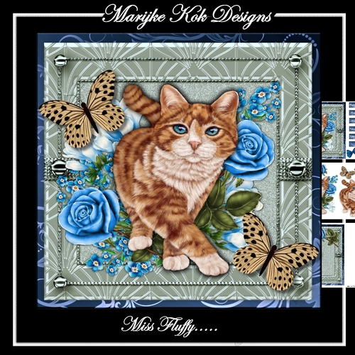 Miss Fluffy MiniKit - CUP826497_936 | Craftsuprint