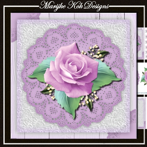 The Rose.... Mini Kit - CUP848061_936 | Craftsuprint