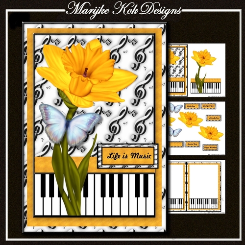 Spring Music Mini Kit - CUP851727_936 | Craftsuprint