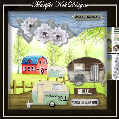 Male card Camping Mini Kit - CUP902598_936 | Craftsuprint