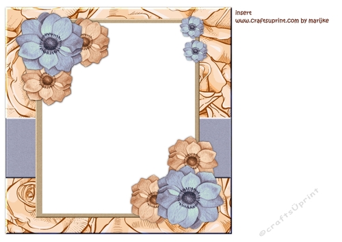 Guinea Pig Cute Quick Card INSERT - CUP912005_936 | Craftsuprint