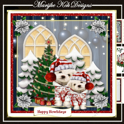 Happy Howlidays Mini Kit - CUP924809_936 | Craftsuprint