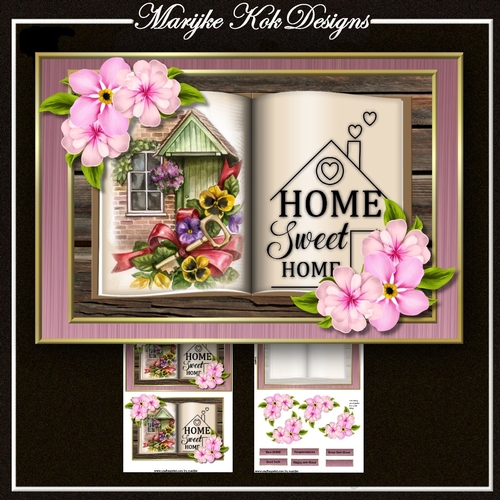 Open Book New Home - CUP948616_936 | Craftsuprint