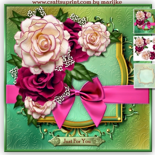 Gorgeous Roses Mini Kit - CUP968658_936 | Craftsuprint