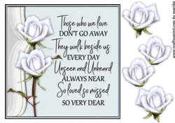 Sympathy Roses & Verse - Photo by Michelle Chivers