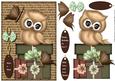 Cute Owl Just a Note Mini Kit - CUP624111_936 | Craftsuprint