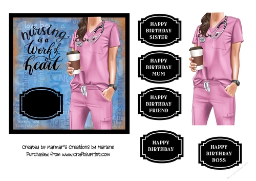 Nurse - CUP1247557_71070 | Craftsuprint