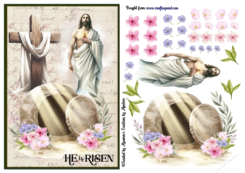 Religious Easter Card - CUP1366682_71070 | Craftsuprint