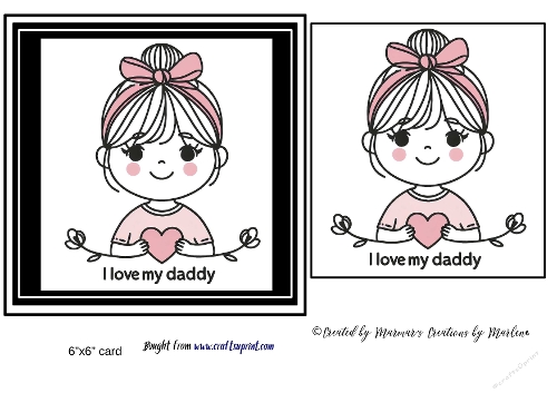 Fathers Day quick card - CUP1383289_71070 | Craftsuprint