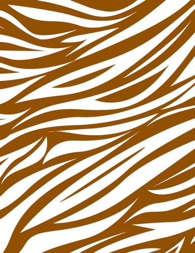 Latte Brown & White Animal Zebra Stripes A4 Digital Background ...